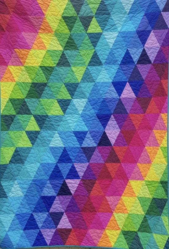 Rainbow Mosaic Quilt Pattern - Pepper's Projects